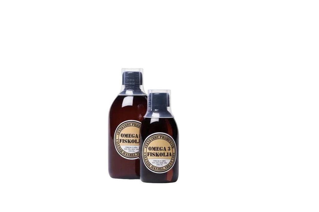 Standardt Fiskolja 250ml/500ml – Hundinspiration